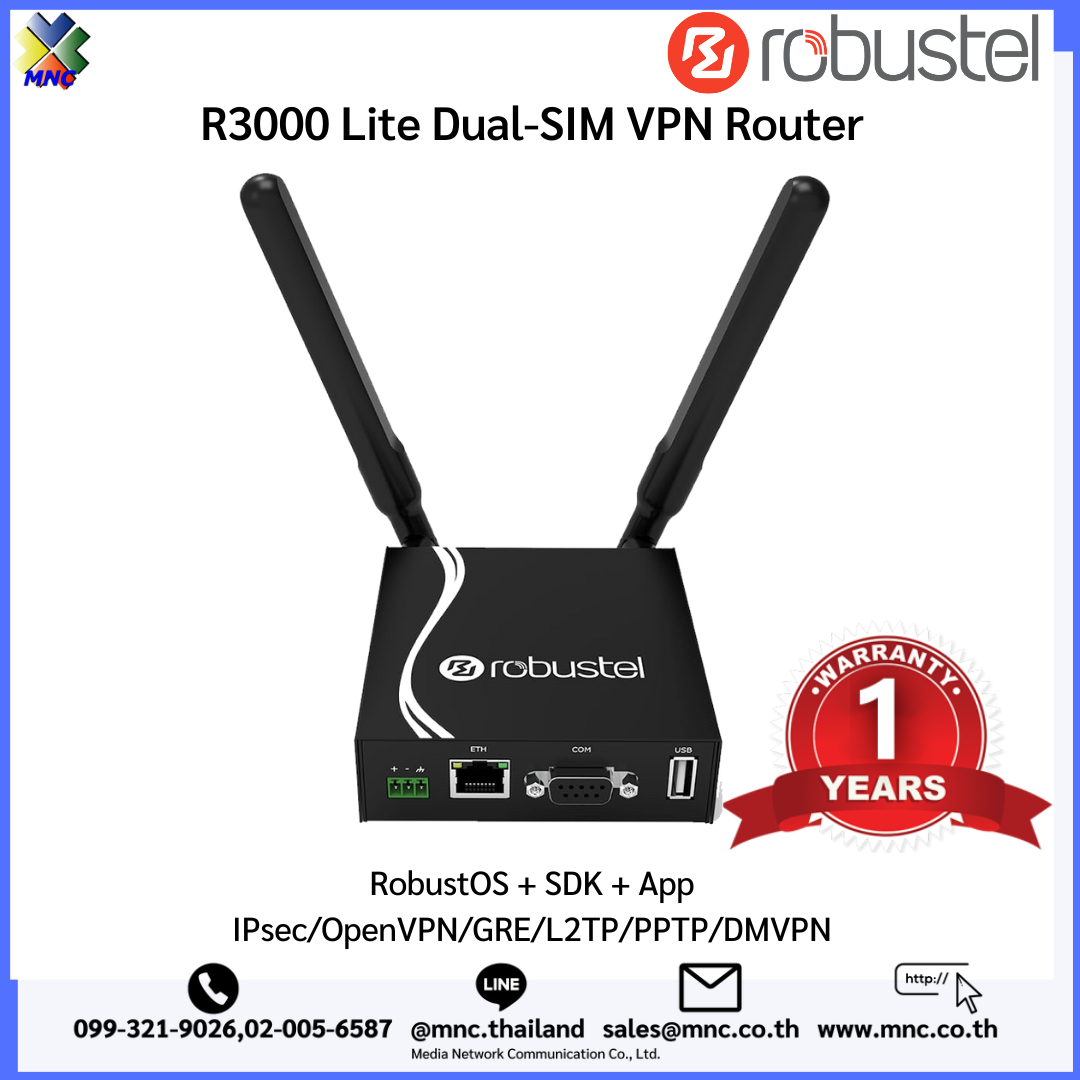 R3000-L4L-S1, Lite Dual-SIM 4G LTE VPN Router - PayuLand
